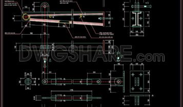 19.Block Valve GA Autocad Drawing Free Download