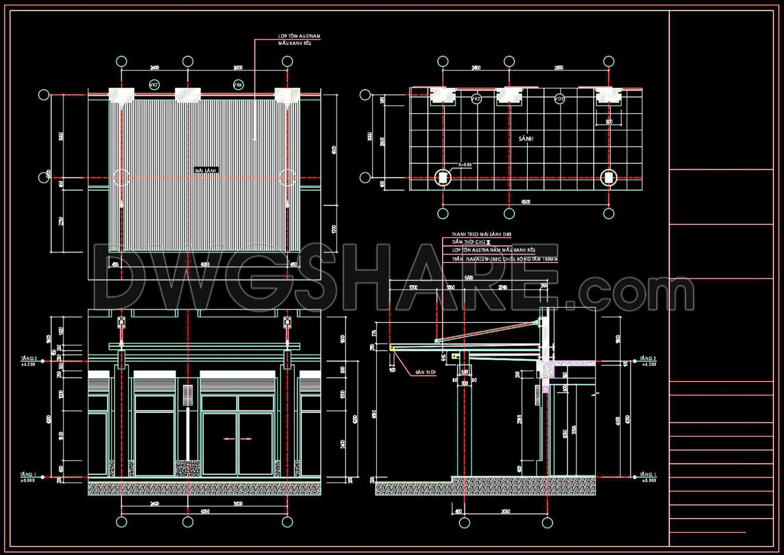 185.Detailed Drawings Of Lobby Shopping Center In Autocad File