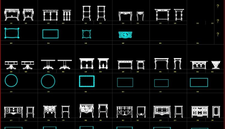 228.Free Chinese Furniture Blocks - Free Cad Blocks, download DWG ...