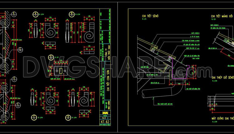 186.Detailed Drawings Of Conson and Seno In Autocad File - Free Cad ...