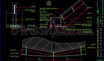 79.Toilet Sewer and Water Line Layout CAD Drawing DWG