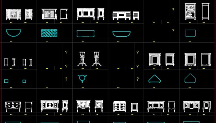 230.Free Chinese Furniture Blocks - Free Cad Blocks, download DWG ...