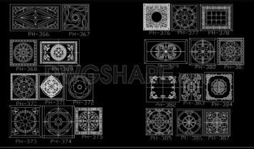 30.Air Conditioner Installation AutoCAD Blocks