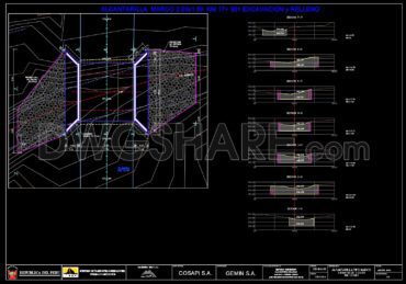 97.Autocad Drawing Of Box Culvert Concrete Reinforcement Details For ...