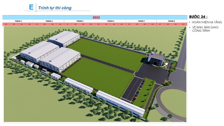 AutoCAD drawing of the detailed construction method for a workshop