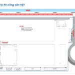 AutoCAD drawing of the detailed construction method for a workshop ...