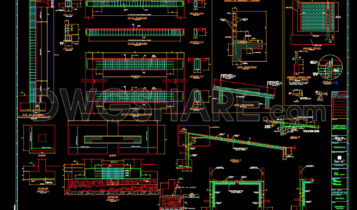 Wellness and SPA complex free AutoCAD drawings