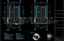 218. Download free CAD technical drawings of well pump stations
