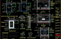 24.Autocad Mortise and tenon detail Blocks free download
