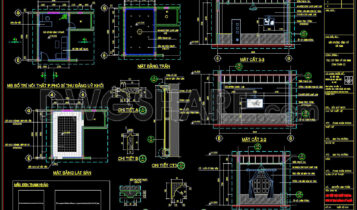 164.Autocad drawing of the roof gutter drainage detail available for ...