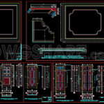 196.AutoCAD drawing detailing the structural elements of the house ...