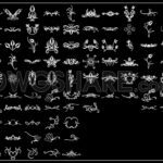 156.Decorative pattern free download (1) - Free Cad Blocks, download ...