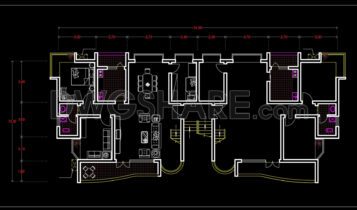 79.Autocad Drawings Of Pile Cap Layout and Sections Details For Download