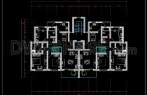 119.Apartment Plan AutoCAD File Free Download