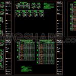 204.Structural Drawings Of 4-Story House A Complete Project 12.3x16.7m ...
