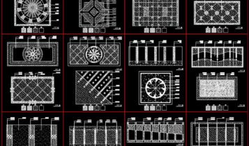 Metro Station Design Plan AutoCAD File DWG