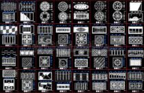 99.Shoe Storage Cabinet Cad Blocks free download