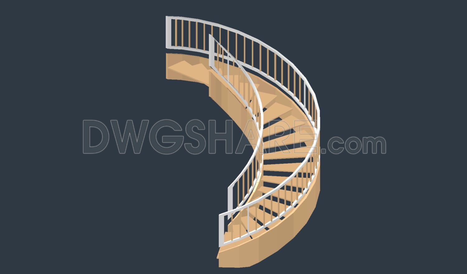 116.Free Download Of 3D Ladder Type 1,2,3 Cad Drawing DWG