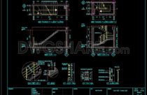 531. Free download of detailed CAD drawings for the curved gypsum ceiling structure in ...