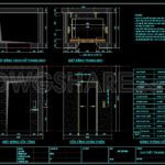 125.Detailed CAD drawing of the elevator design for the building - Free ...