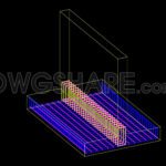 127.Autocad Drawing Of Beam Reinforcement 3D Model For Download - Free ...