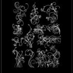 160.Decorative pattern free download - Free Cad Blocks, download DWG ...