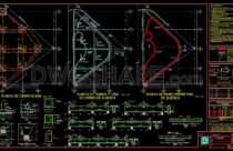 164.Autocad drawing of the roof gutter drainage detail available for ...