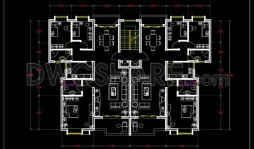 High-rise building construction plans AutoCAD File Free Download