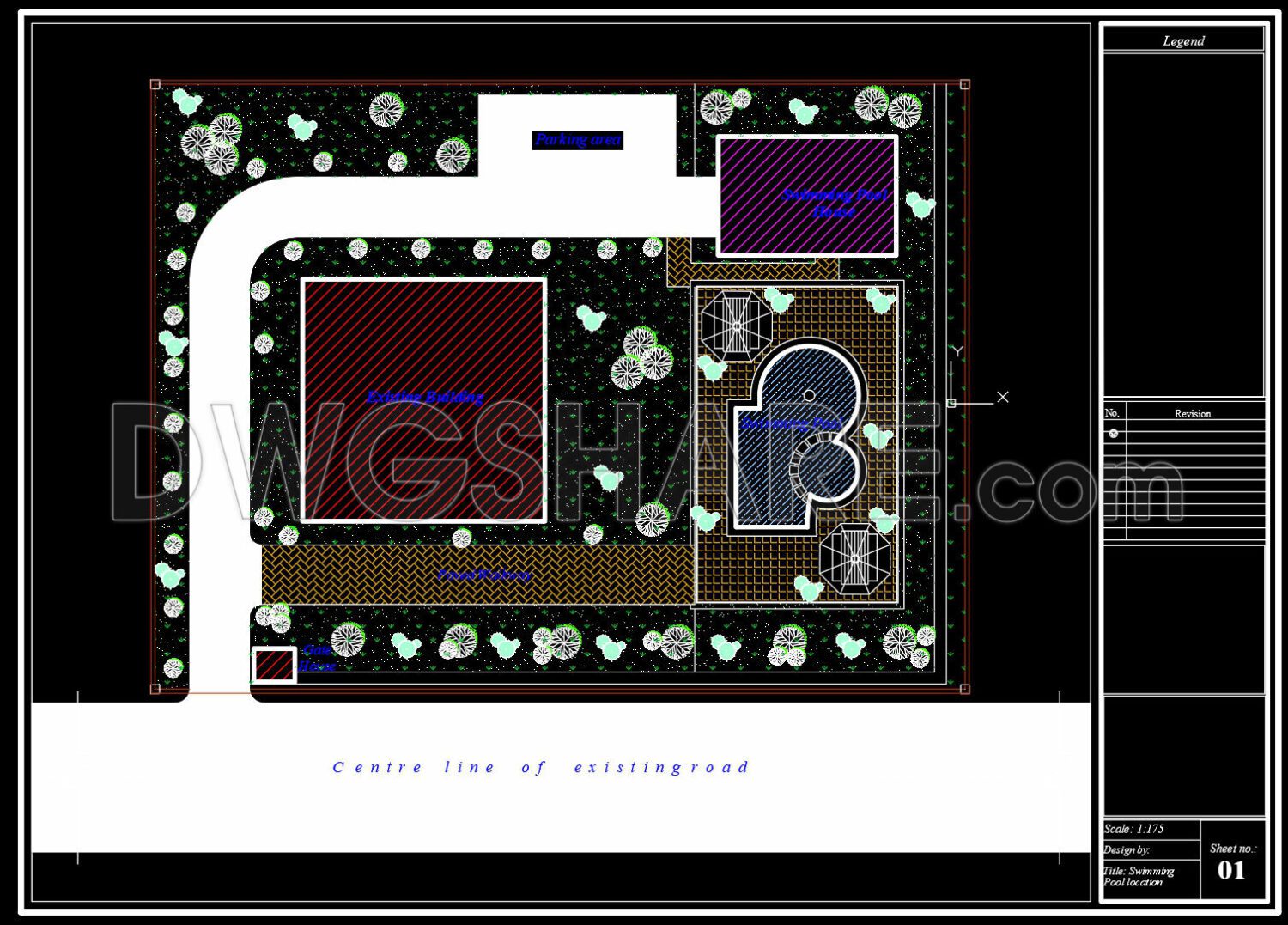 19.Autocad Drawings Of Swimming Pool Details For Download | Free Cad ...