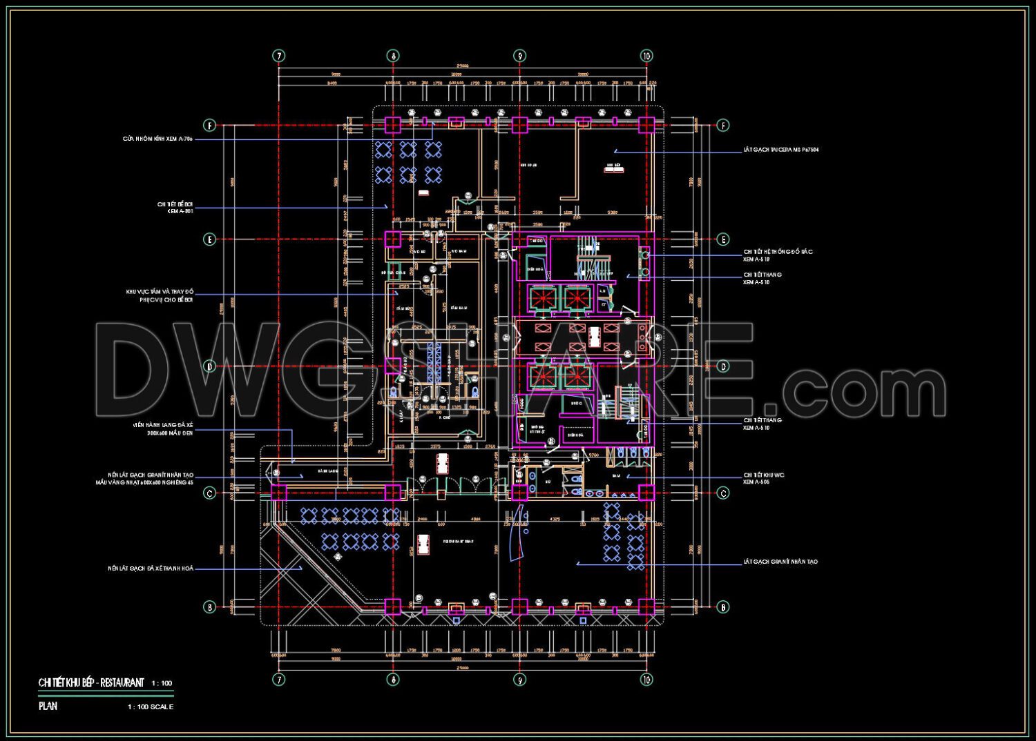 20.Included is the functional layout drawing of the bathing, cooling ...