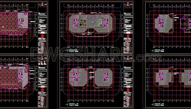 204. Download detailed CAD drawings of the ceiling layouts for the ...