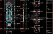 91. Free Download of CAD Drawings for Rotary Drilling Rig