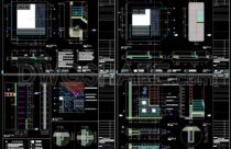 130. Autocad Drawing Of Ramp and Appron Reinforcement Details For Download