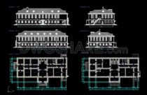 Chapel Elevation free AutoCAD drawings