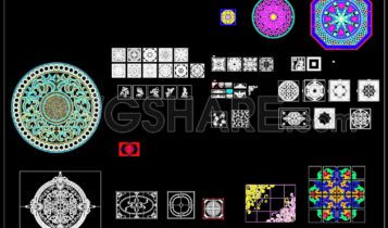 Boxing Ring free AutoCAD drawings