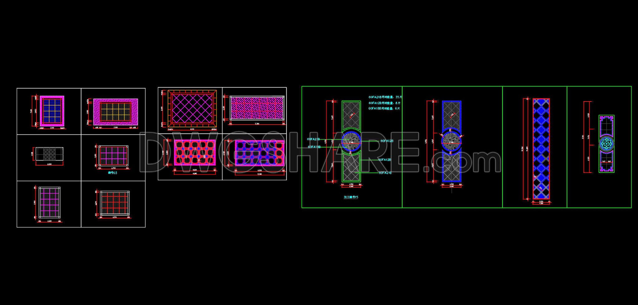 259. Paving Design CAD Blocks
