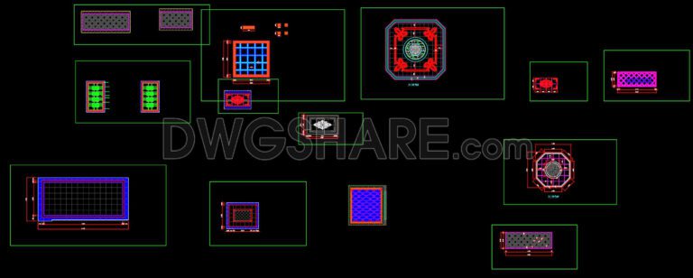 259. Paving Design CAD Blocks