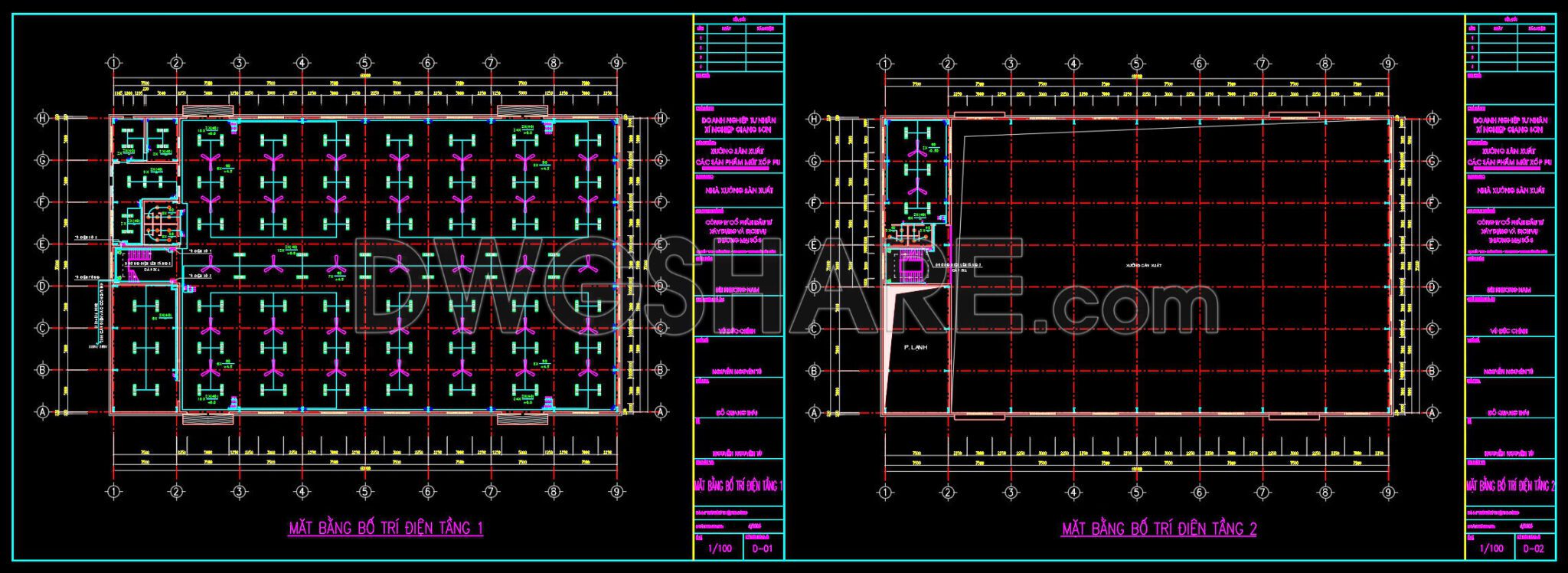41. Detailed CAD drawings for the electrical design of a 2100m2 ...