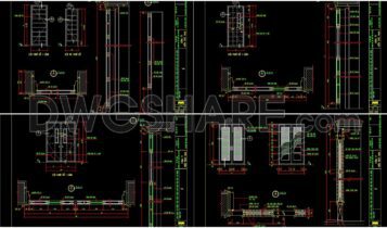 18.Security Camera AutoCAD Blocks