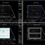 49.Autocad Drawings Of Steel Factory Plan, Sections and Elevation 50m x ...