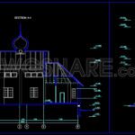 65. Autocad Drawings Of Orthodox Church Plans, Elevations And Sections ...
