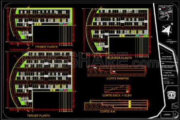 8. Download detailed CAD drawing of the public parking lot