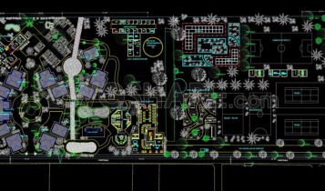 12.Multi function hall AutoCAD File DWG