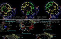 81.Roller Machine AutoCAD blocks free download