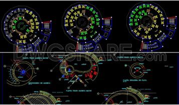 56.Marine Port Master Plan Layout CAD