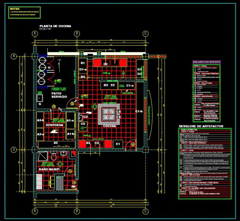 Compilation of CAD drawings for various projects such as restaurants ...
