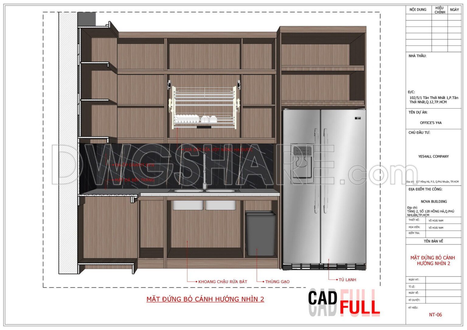 Detailed kitchen cabinet design drawing in SketchUp format available ...