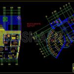 Included are AutoCAD drawings of the functional layouts for the hotel ...