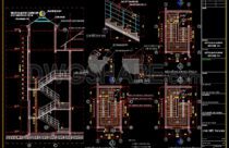 Wellness and SPA complex free AutoCAD drawings