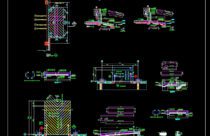 47. Free Download North Arrow & Compass Rose CAD Blocks